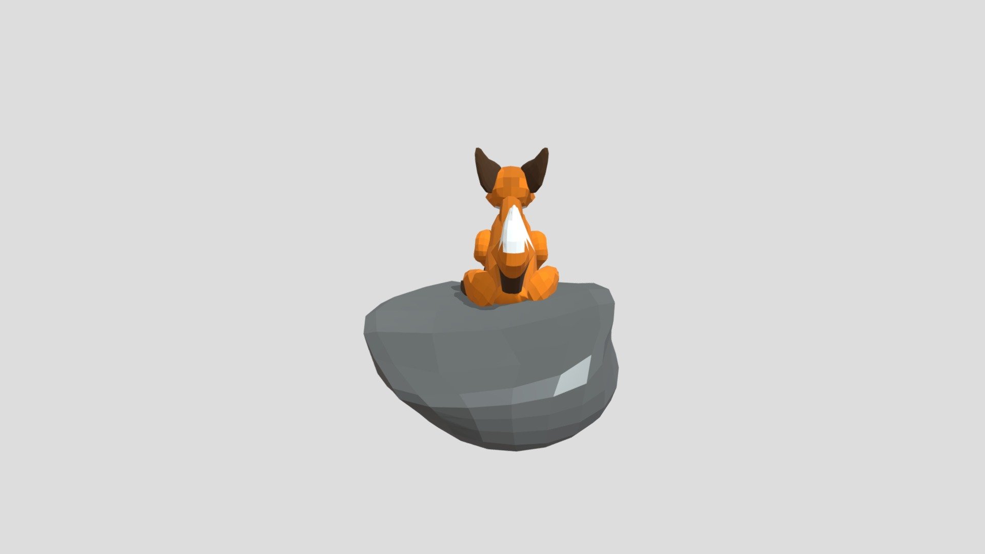 Low Poly Fox - Download Free 3D model by okamei.com [e3598e7] - Sketchfab