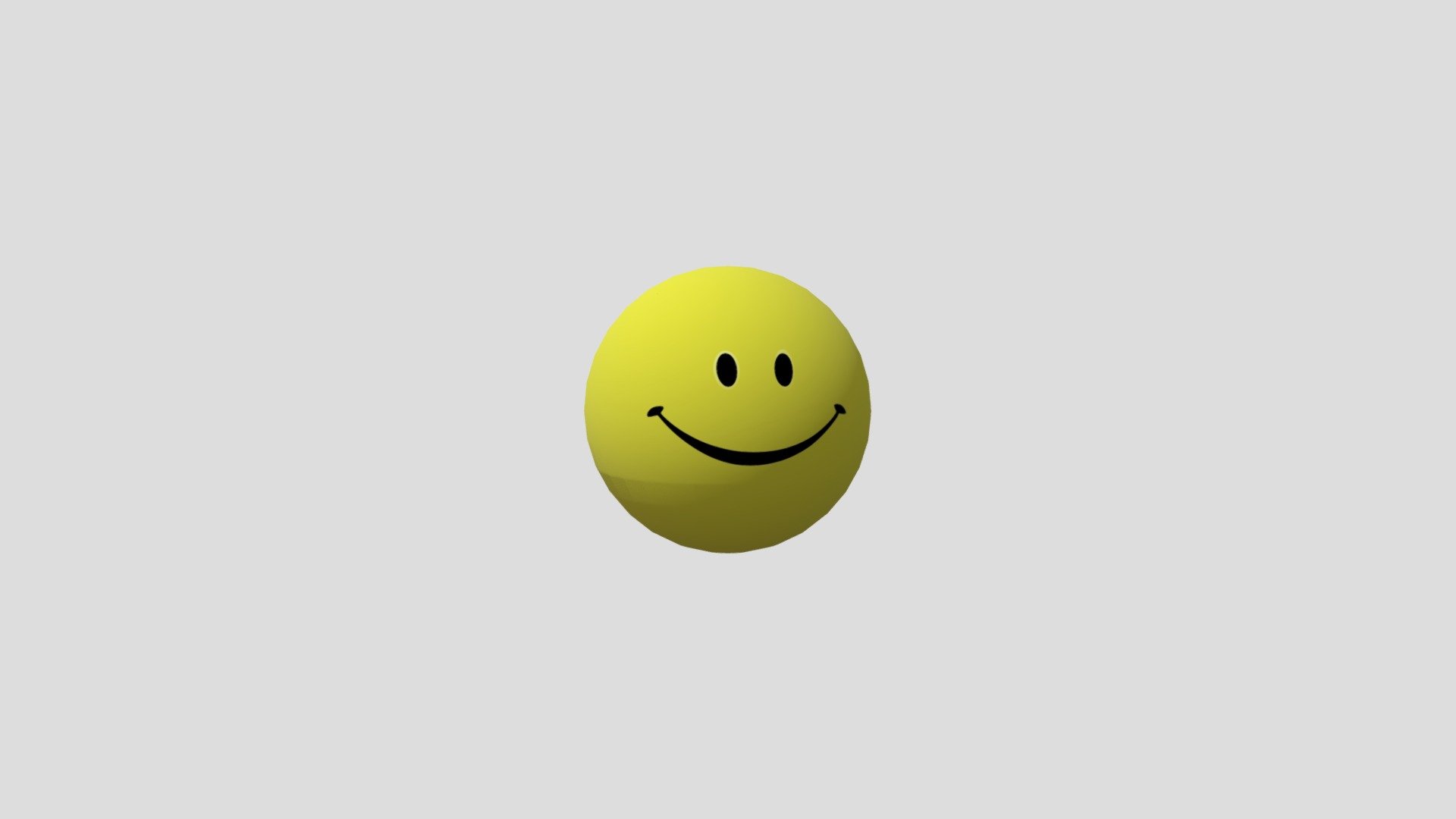Smiley Face 3D Emoji Ball - Download Free 3D model by Yvonne DeBandi ...