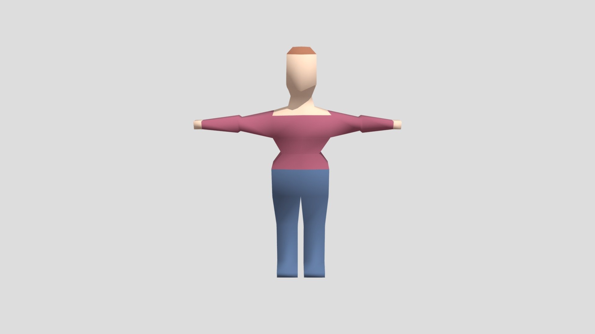 Low Polly Man - Download Free 3D model by HurricaneEyeBalls [e35ff20 ...