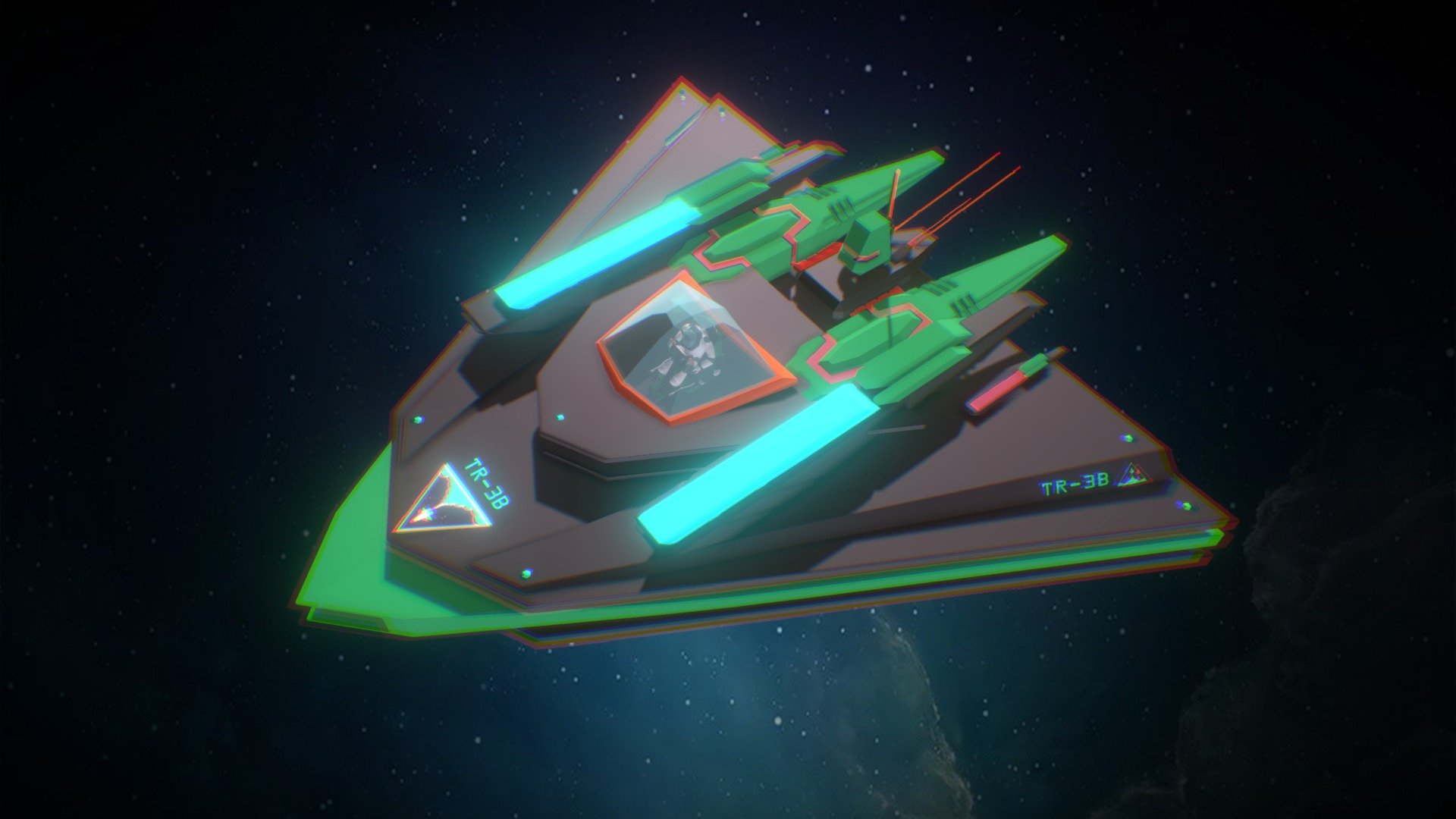 TR-3B - 3D model by cet3d [e3644df] - Sketchfab