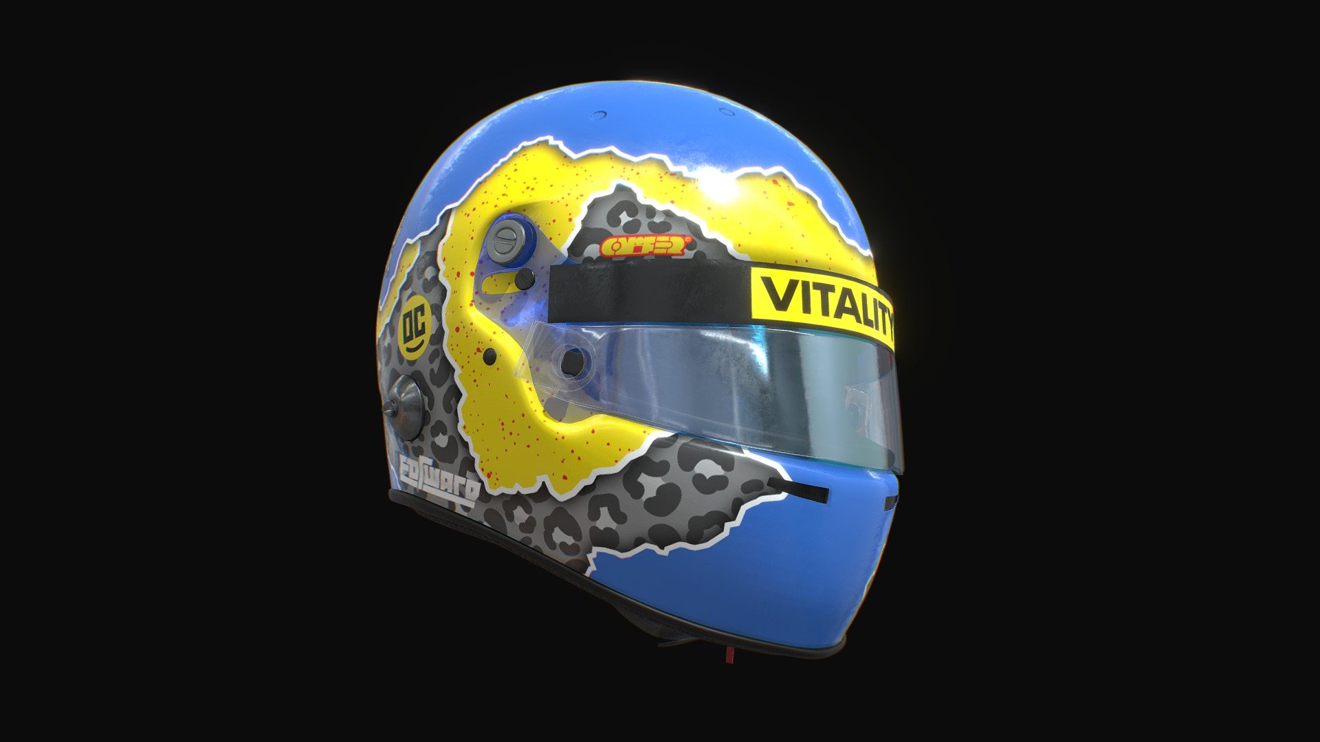 Vitality X Conifer - Helmet | 2022-2023 - 3D model by PEIKS [e36571f ...