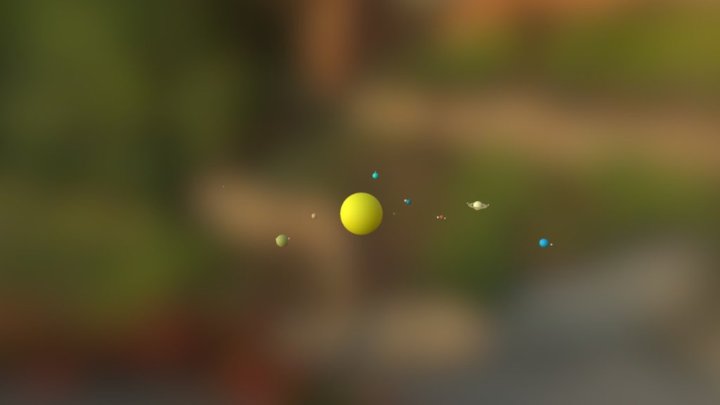 Solar System - 3D model by NickolausCantor [e365d79] - Sketchfab