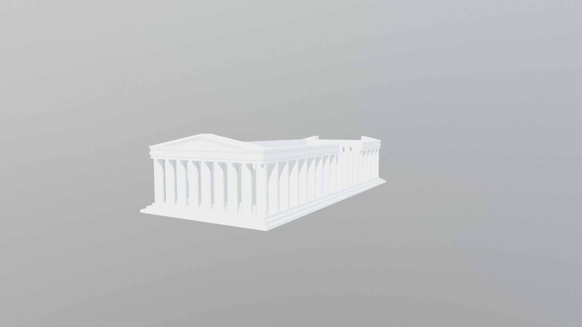 Parthenon, Athens - 3D model by 3dprintravel [e3669b0] - Sketchfab