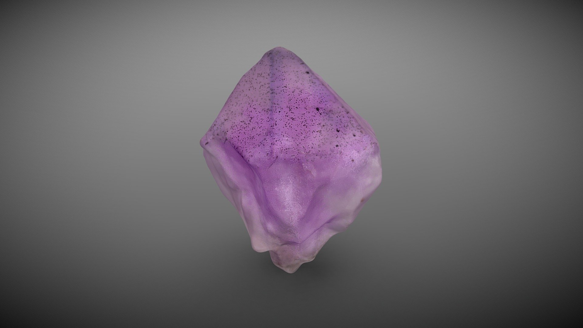Amethyst phantom scepter (with refraction) - 3D model by Museum of ...