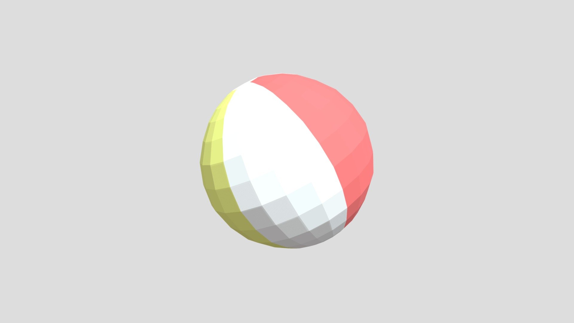 Beach Ball - Download Free 3D model by RavenBlox [e369ebe] - Sketchfab