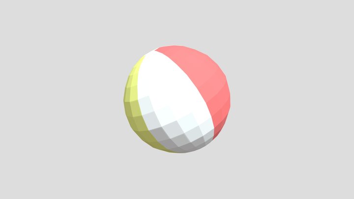 Beachball 3D models - Sketchfab