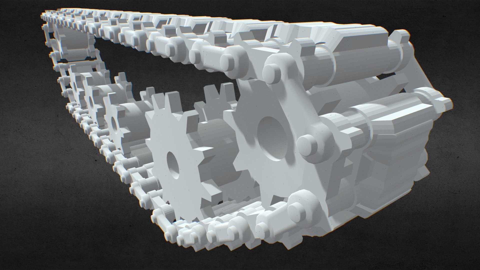 TANK TRACKS FBX - 3D model by danes_dysfunction [e36bad2] - Sketchfab