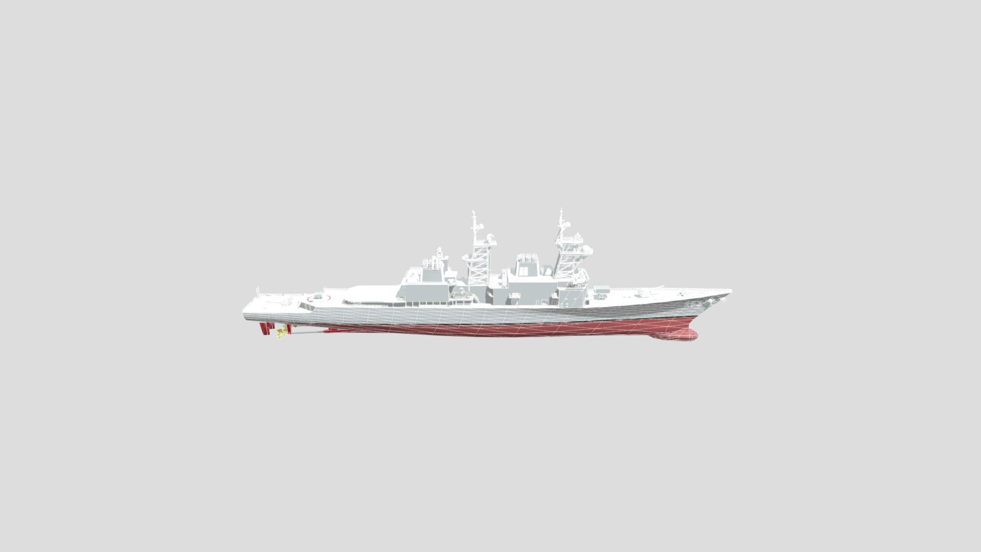 Battle Ship - Download Free 3D model by Gman The Cruise Dude ...