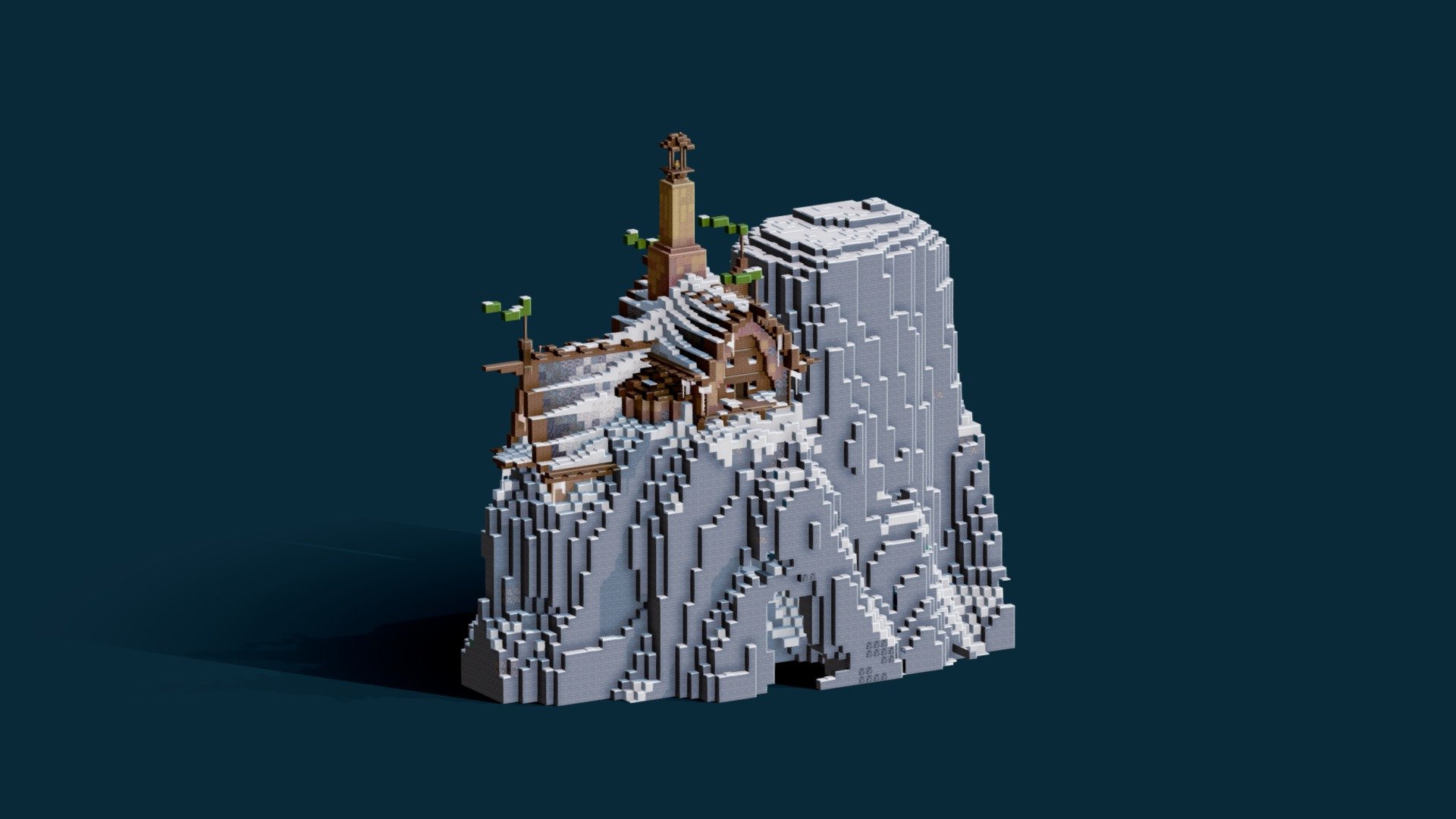Frozen Fort - 3D model by SevenScroll5003 [e36c55e] - Sketchfab