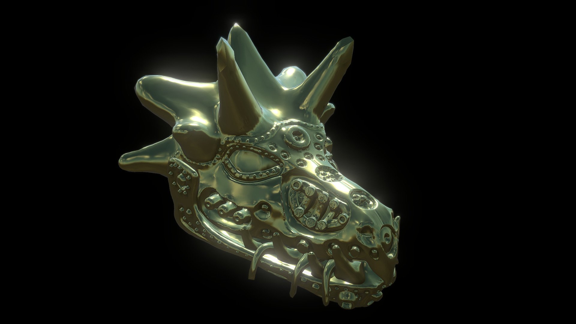 Cyborg Beast Tricorps - 3D model by Wayne Tannian (@inkdropfalls ...