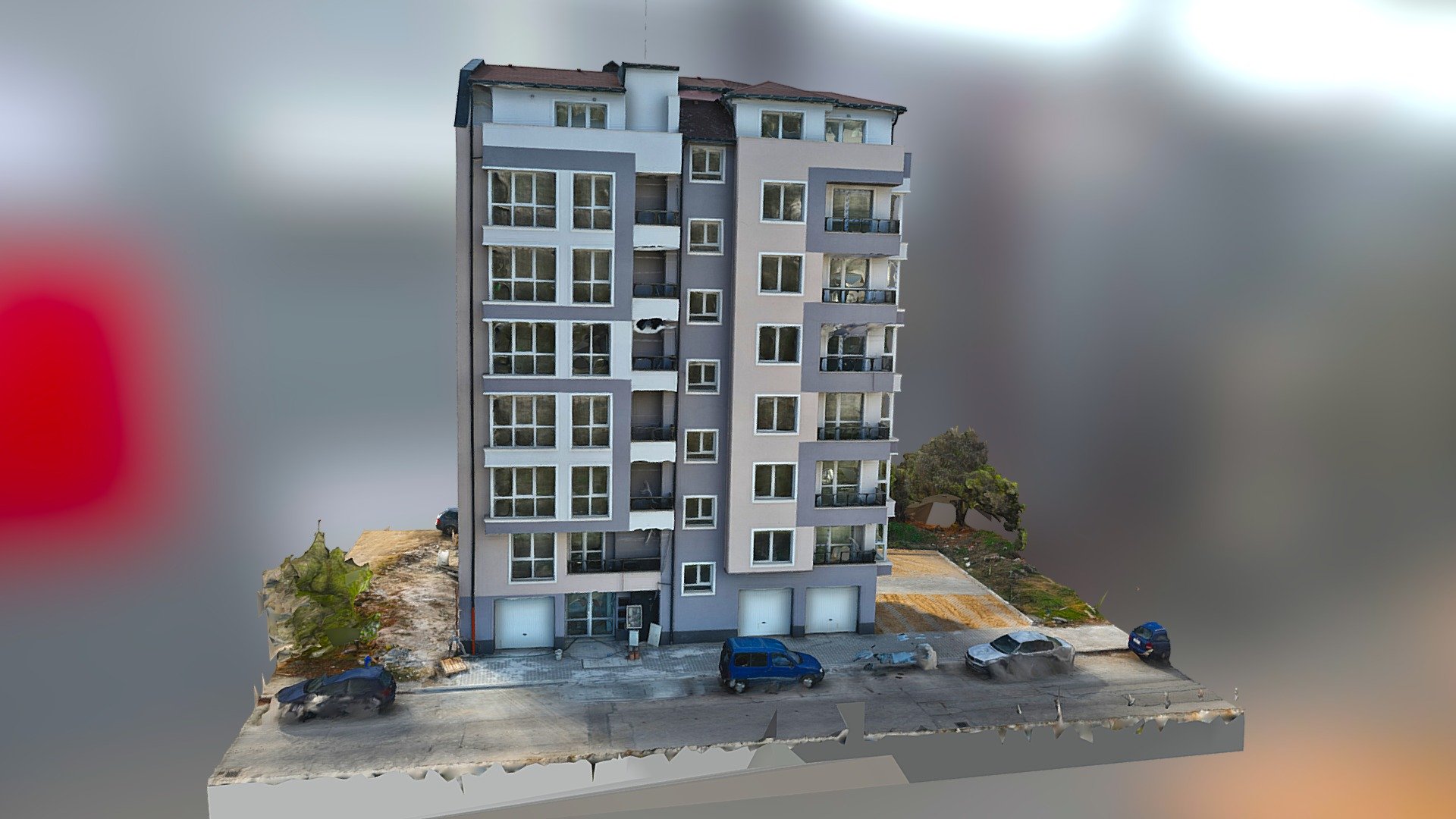 Новостроящ се блок - 3D model by strong94vili [e36da11] - Sketchfab