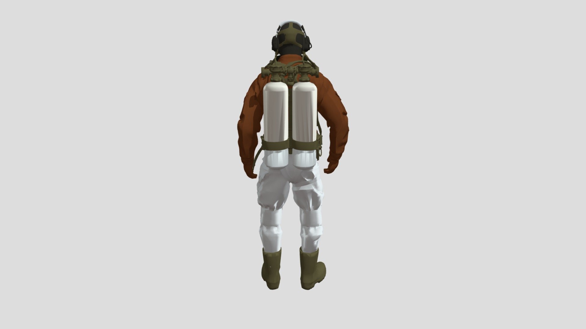 Lethal Company Employee ( For UE5 project) - 3D model by DIno (@Gustaf ...