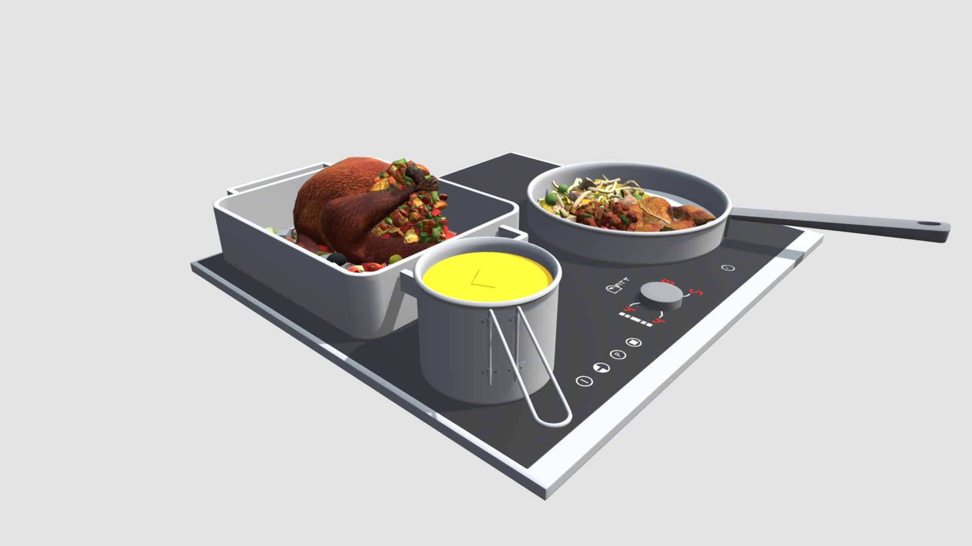 kitchen props - 3D model by Evermotion [e3724c1] - Sketchfab