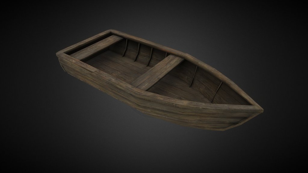 Boat - 3D model by Xavier Tumblod (@xaviertumblod) [e3726d5] - Sketchfab