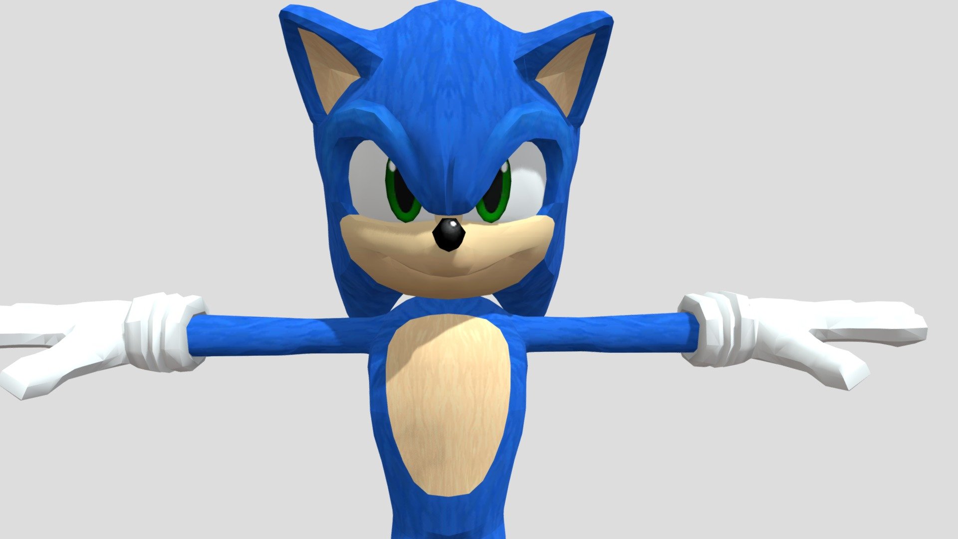 Sonic Dash Movie Sonic - Download Free 3D model by irons3th [e3749b4 ...