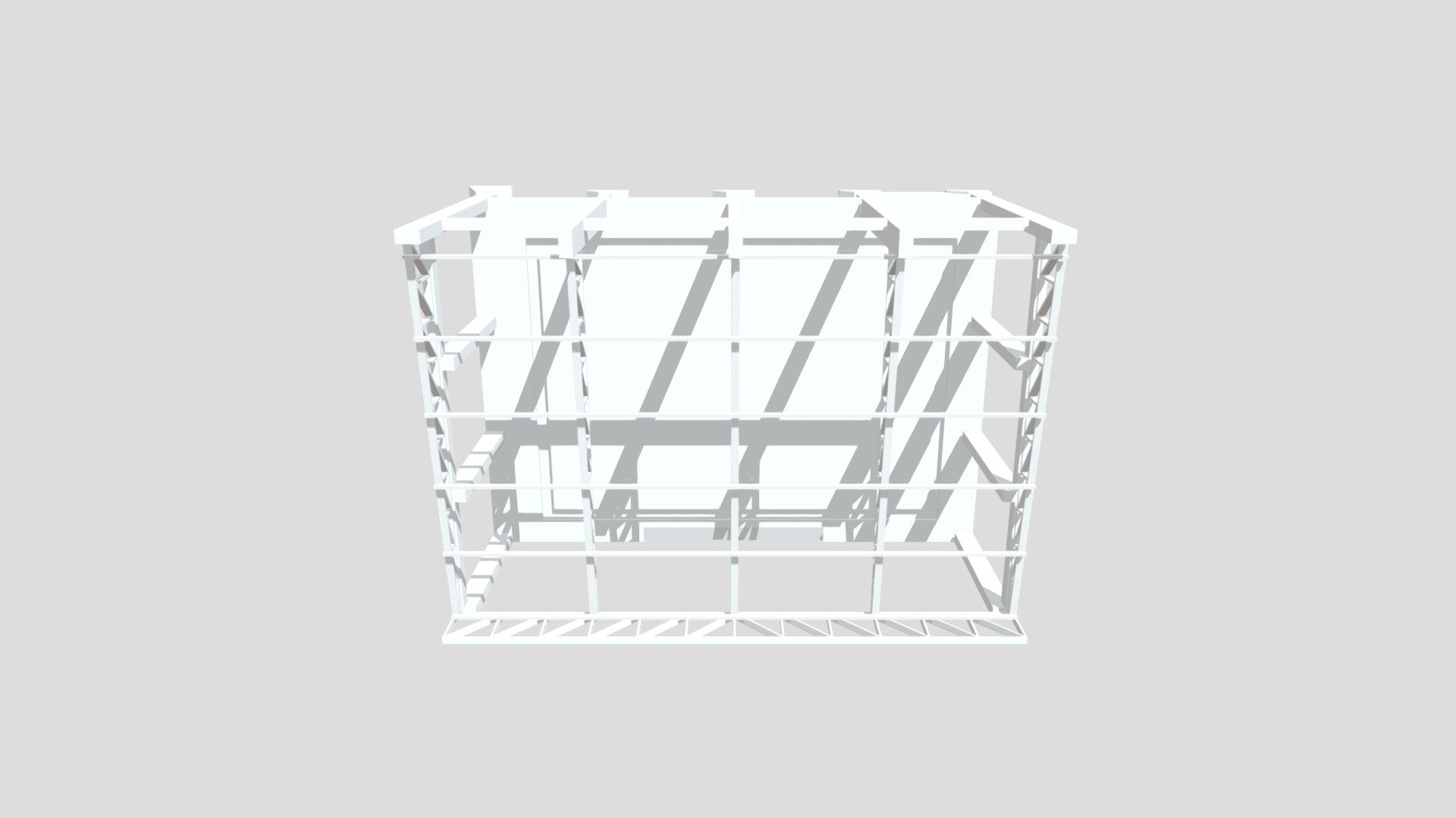 CASA_DE_OLEOS - Vista 3D - ESTRUTURA - Download Free 3D model by Eng ...