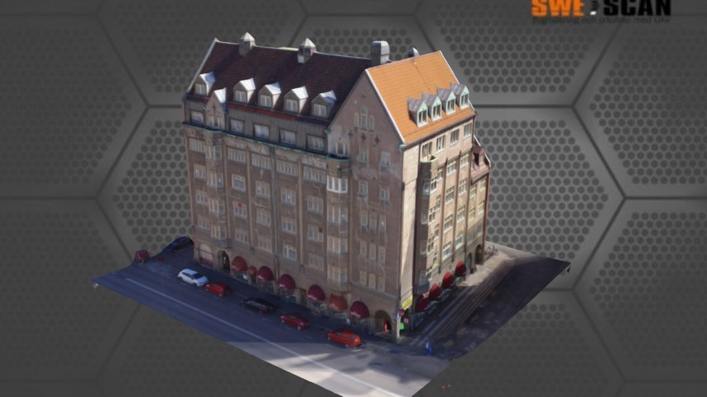 Skeppsbron - 3D model by Swescan [e3780b3] - Sketchfab