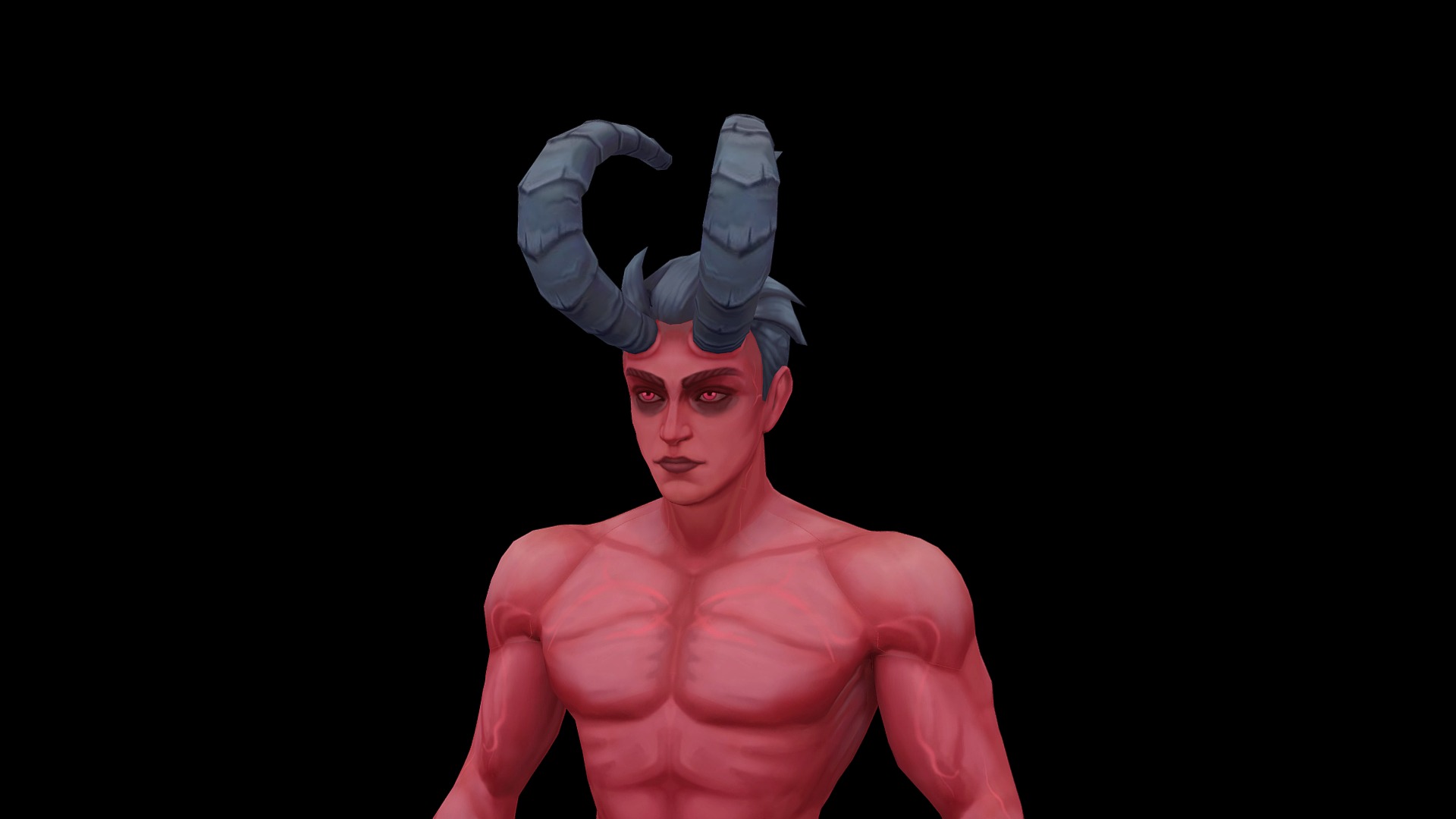 Lowpoly Red Eyes 2 - 3D model by Ivankorun [e378871] - Sketchfab