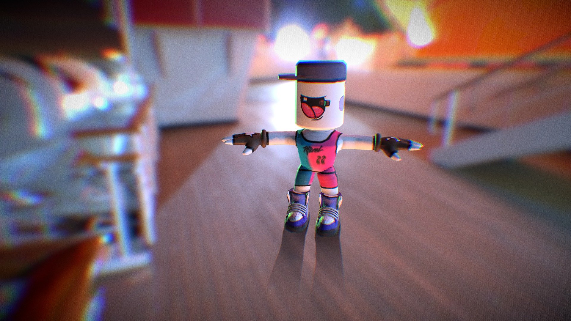 Noggets - Mr. Vector by JKRColor - 3D model by noggets [e379159 ...