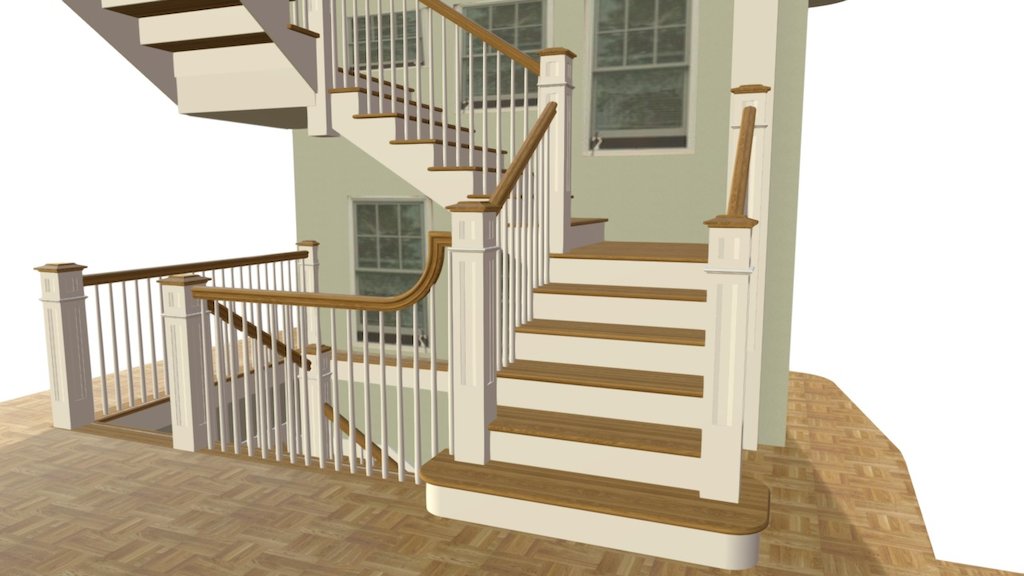 Platform South - 3D model by 3D Software for Stair Design and ...