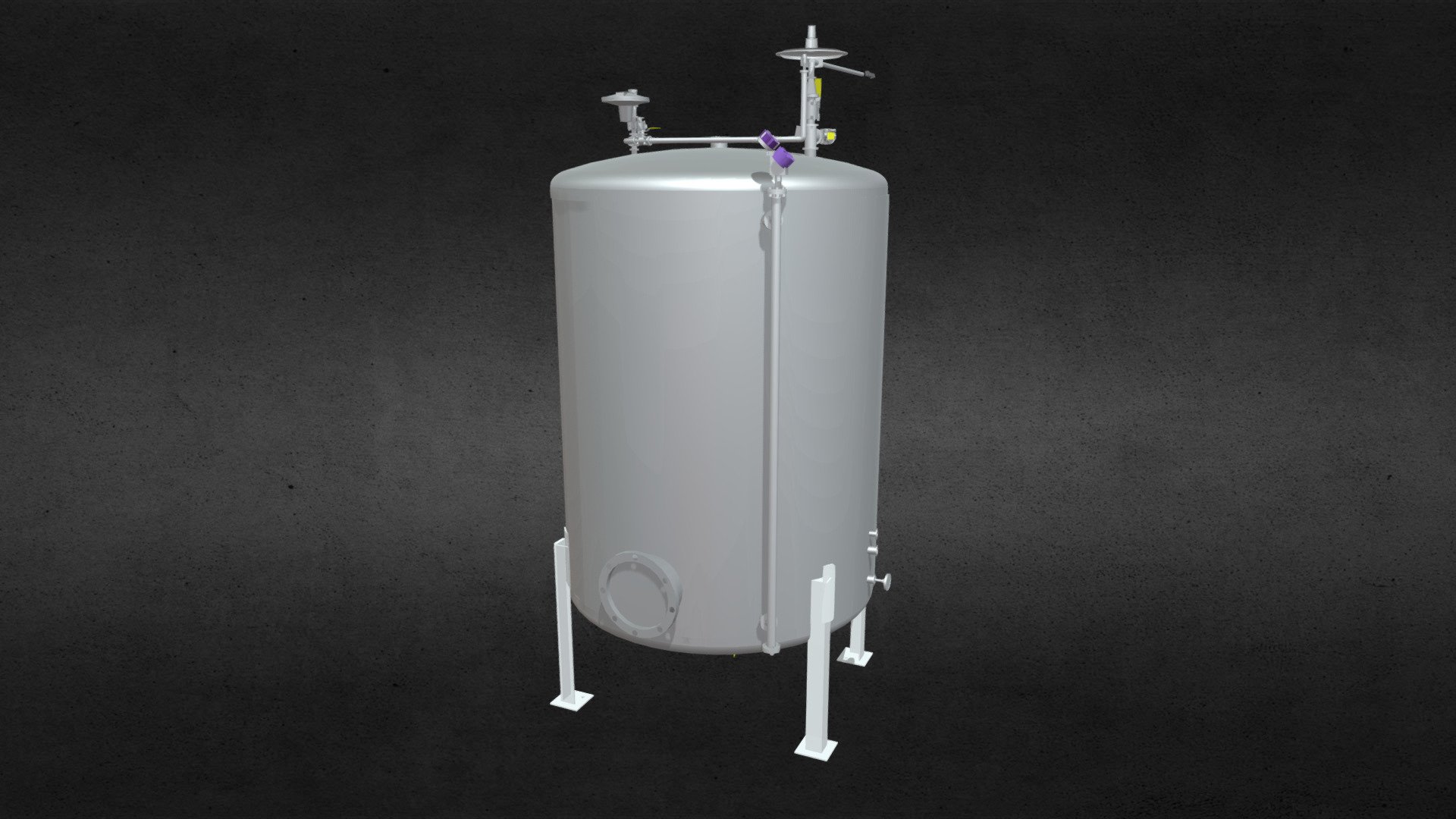 Water Tank - 3D model by Holt_Interactive (@HoltInteractive) [e37ae04 ...