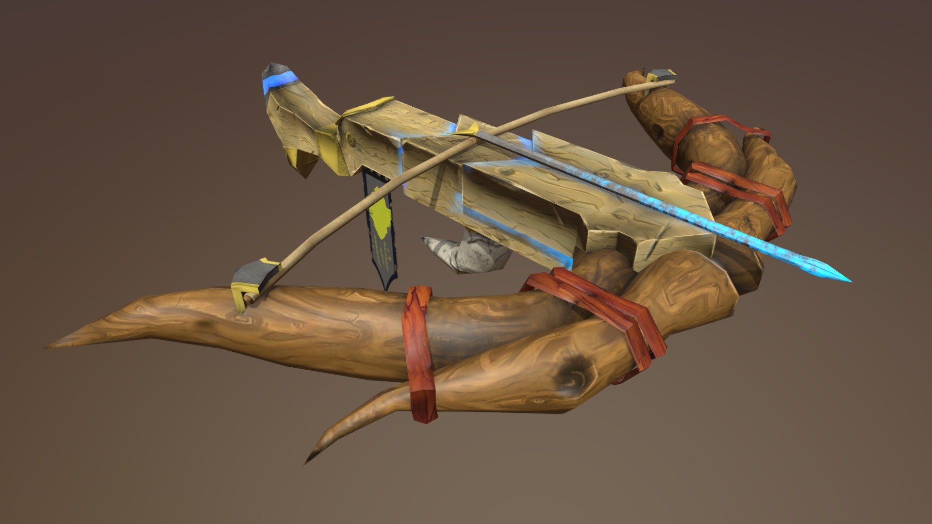 CrossBow - 3D model by OlaGhazali [e37af8c] - Sketchfab