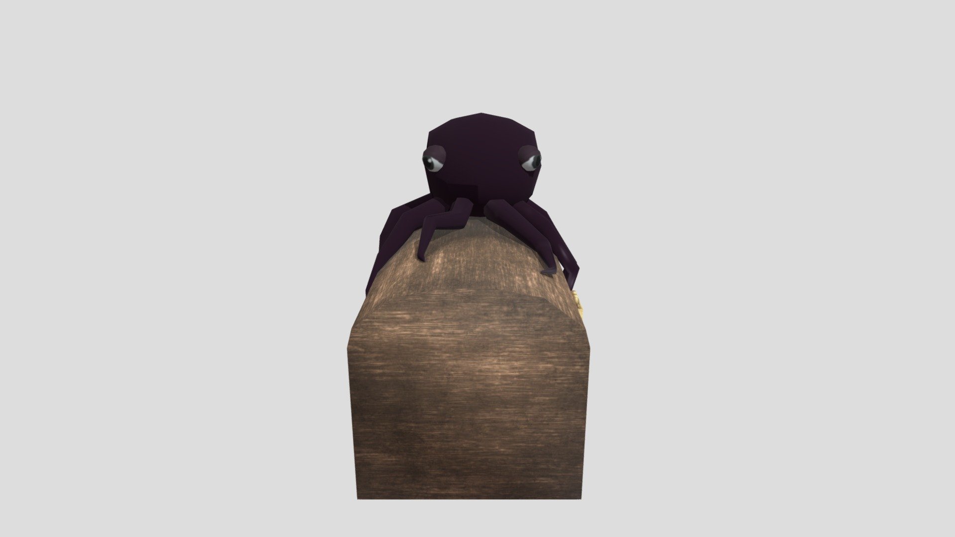 Chest with Octopus - Download Free 3D model by theelysianfairy [e37b242 ...