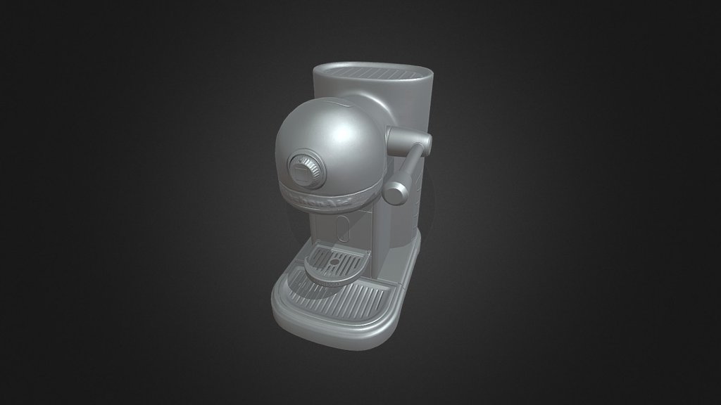 KitchenAid Nespresso machine - 3D model by mathieu vancraeyenest ...
