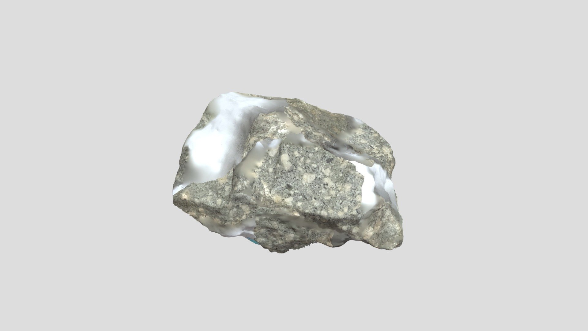 Andesite (from WVU Volcanology&Petrology Lab) - Download Free 3D model ...