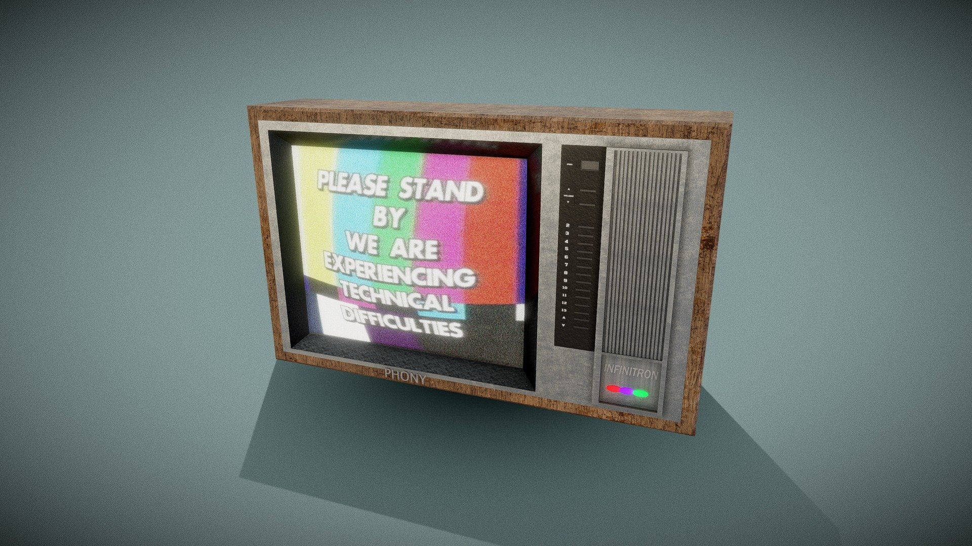 1990's CRT Television - Buy Royalty Free 3D model by The Moyai (@Eagger ...