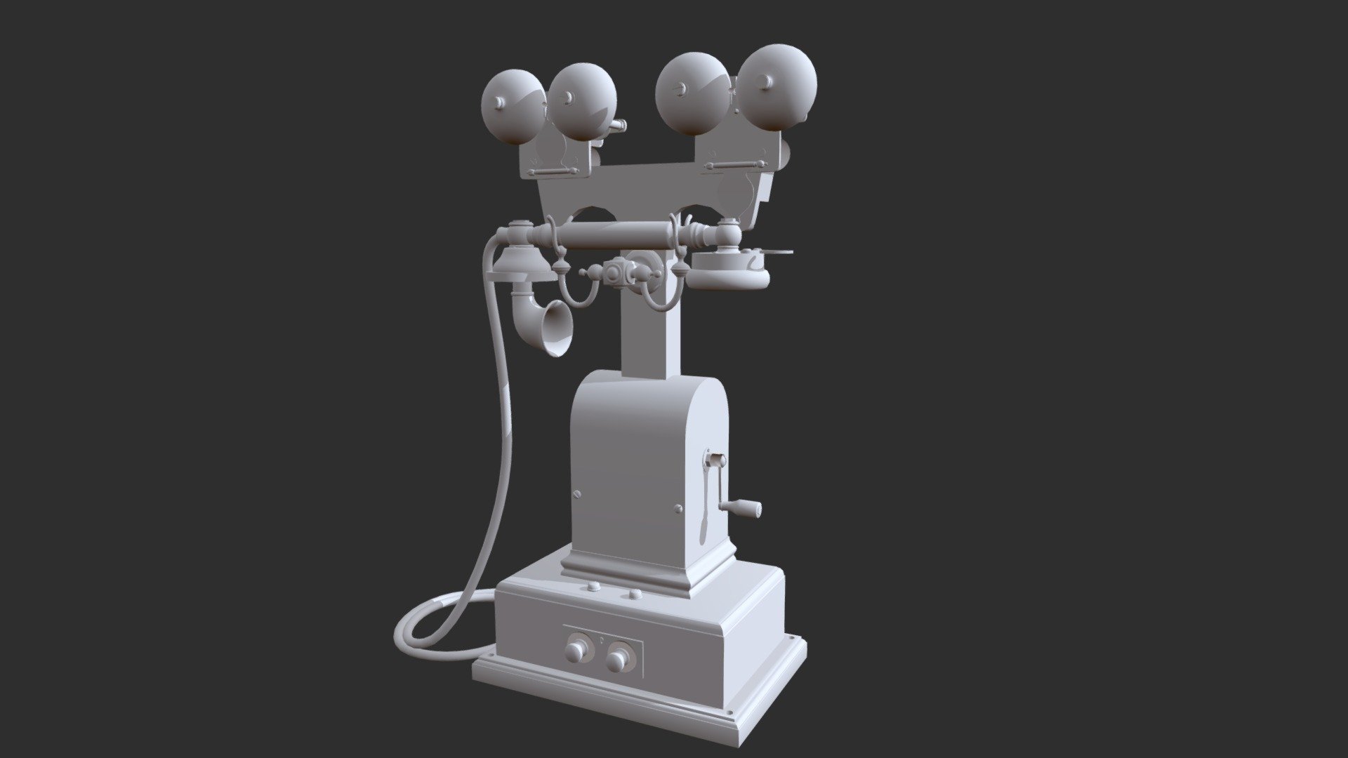 Telephone - Download Free 3D model by esthqare [e37c4a5] - Sketchfab