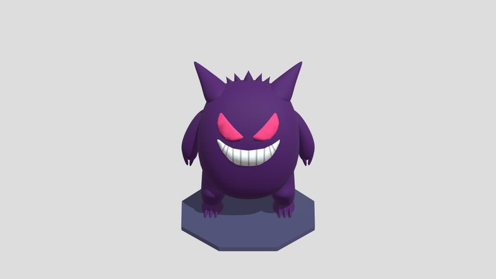 Gengar 3D models - Sketchfab