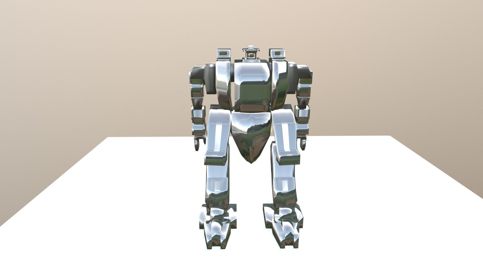 Mecha 1 - 3D model by jlrmzc [e37e072] - Sketchfab