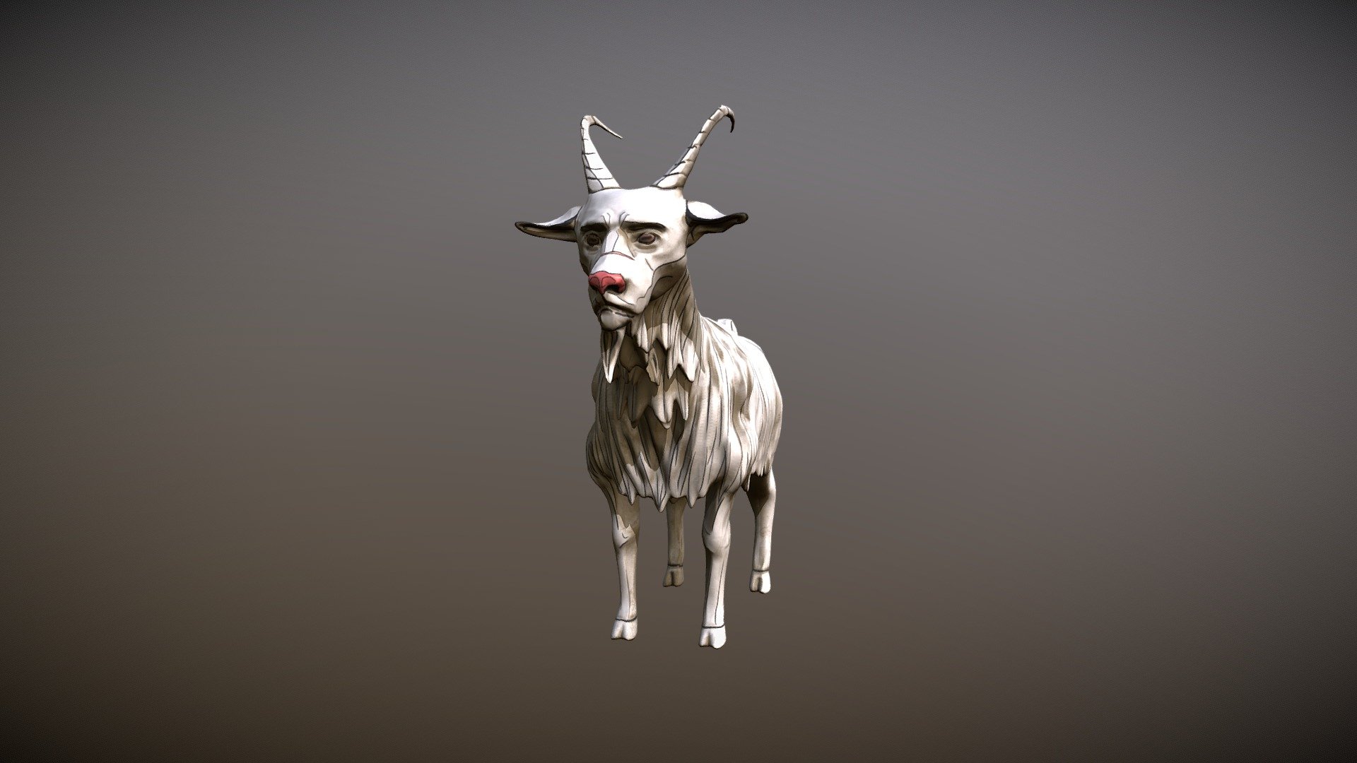 Grumpy The Goat - Download Free 3D model by Maraharme [e380d6b] - Sketchfab
