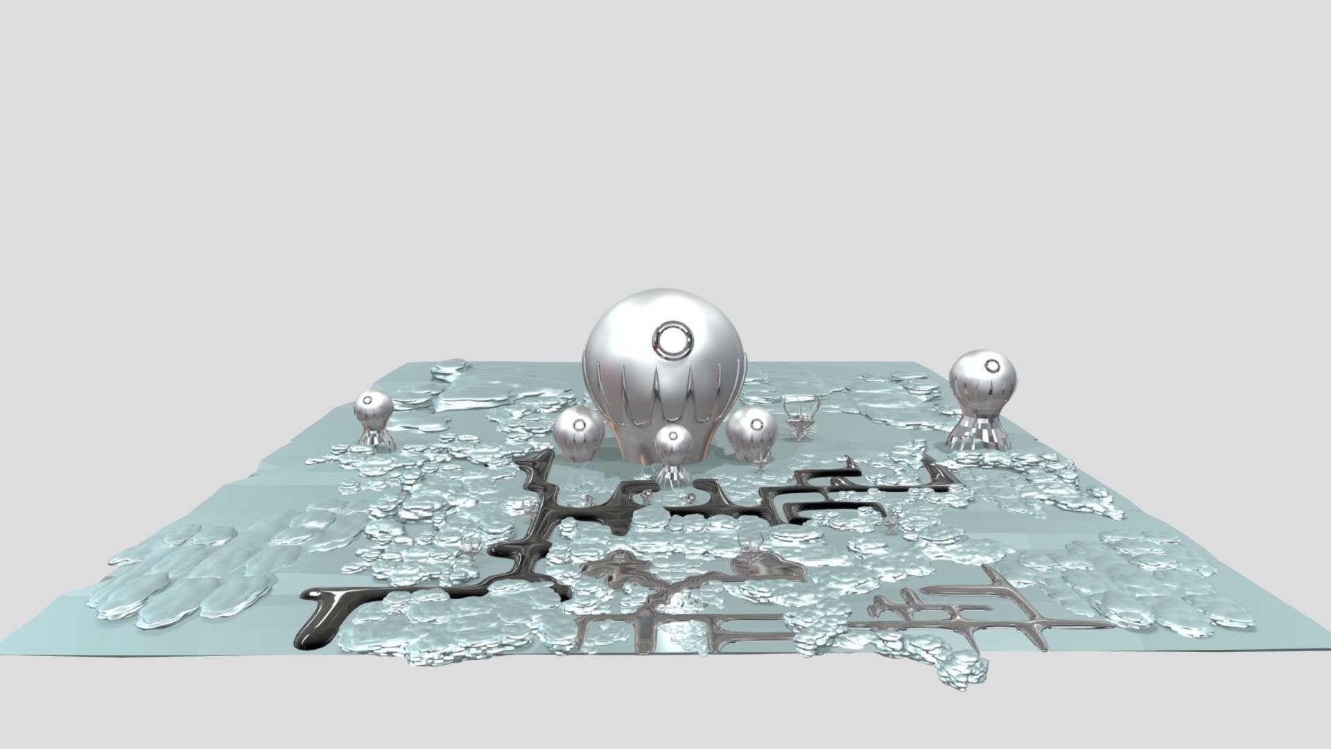 Alien Habitat - 3D model by pureheart [e380f05] - Sketchfab