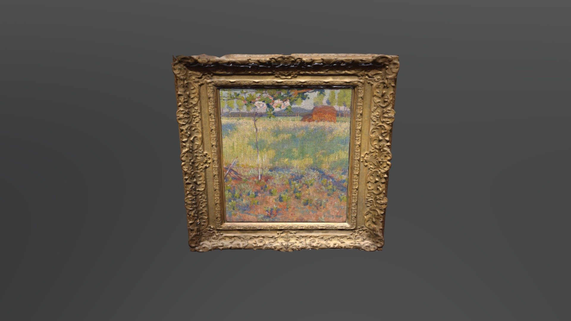 Springtime in France - 3D model by cuseum [e3817f5] - Sketchfab