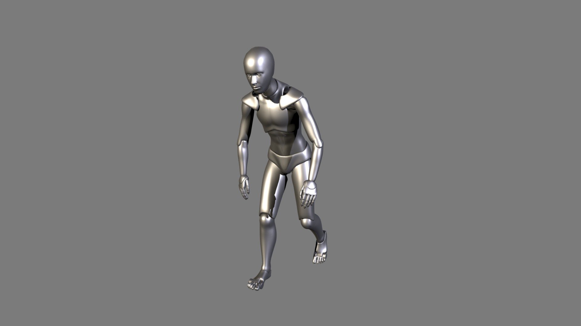 Happy Elderly Walk - 3D model by Centroid Motion Capture (@Centroid ...