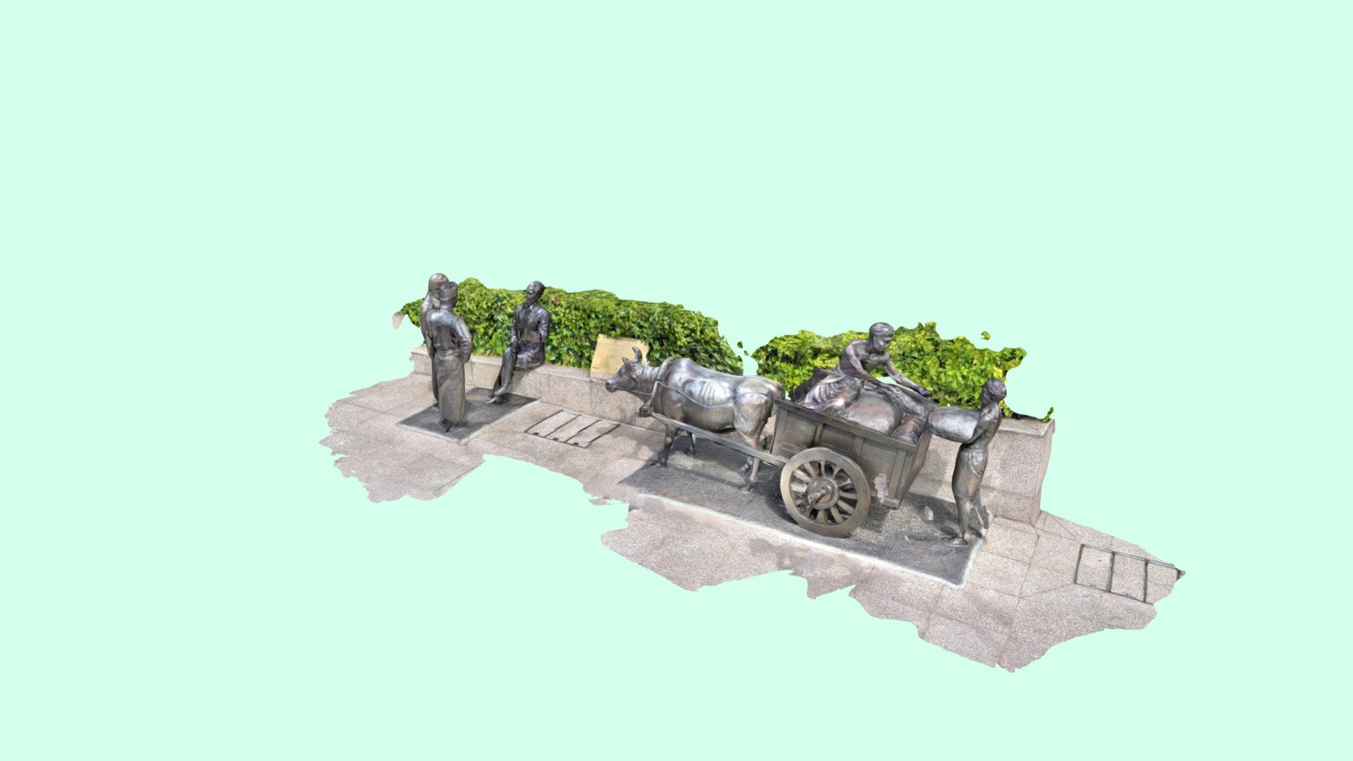 The River Merchants Sculpture - Download Free 3D model by Mr. Mushi ...