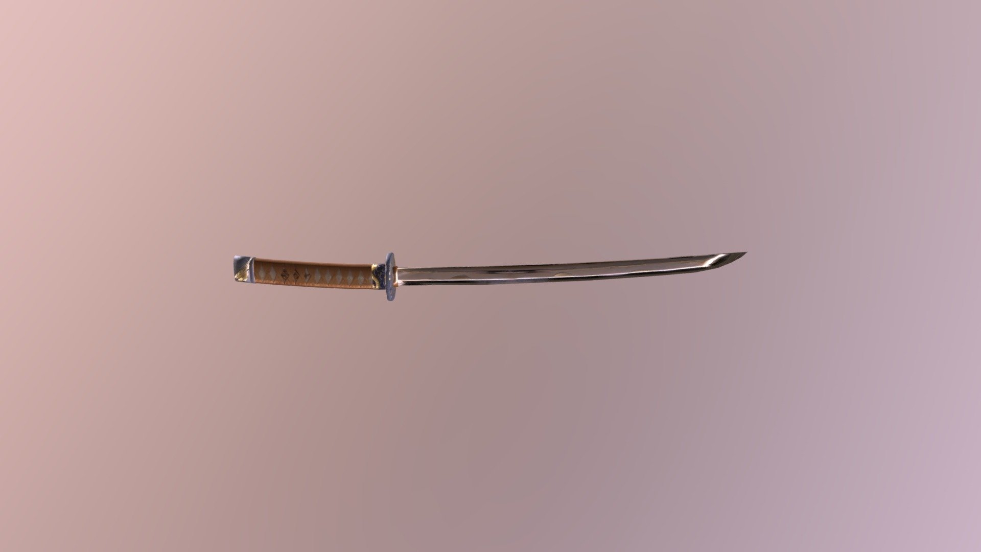 Samurai Sword - 3D model by BauDinDin [e383174] - Sketchfab
