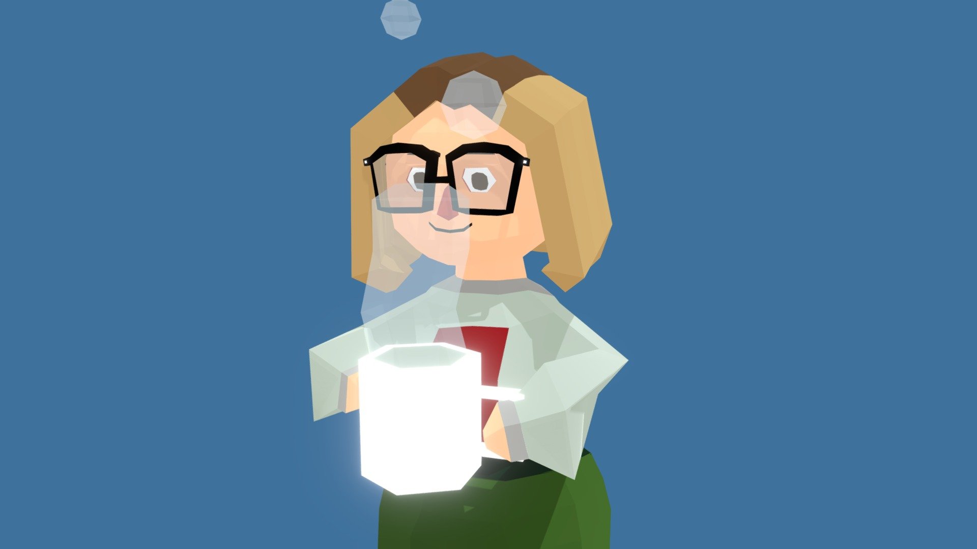 Self Portrait - 3D model by Anita.Vassiliadis [e383570] - Sketchfab