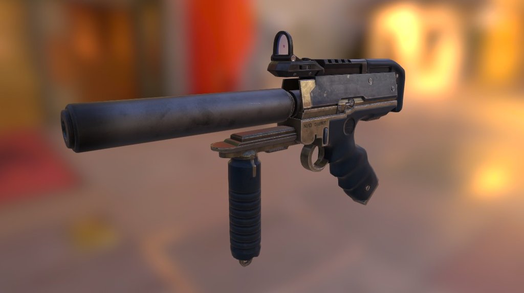 Future SMG - 3D model by jacobchrist [e383dfe] - Sketchfab