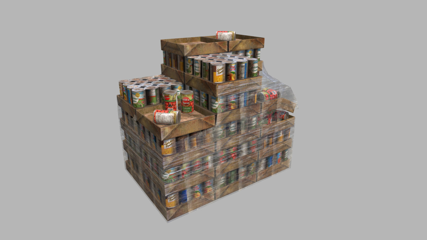 Canned Goods - 3D model by Marisa (@marisa3d) [e384c0b] - Sketchfab