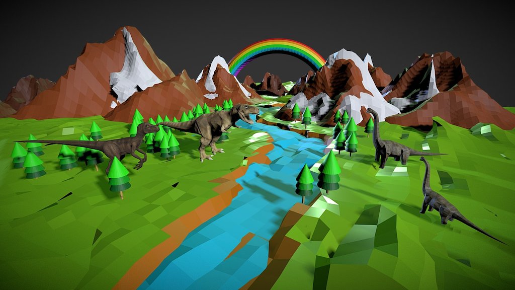 The new life scene - 3D model by Jenniferkashyap9 [e3850c3] - Sketchfab