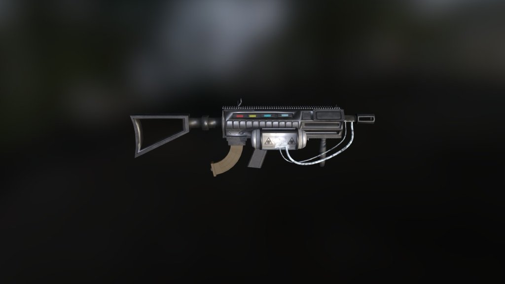 Frost Gun - 3D model by SSBCLARKE (@rel0ad) [e3857ca] - Sketchfab