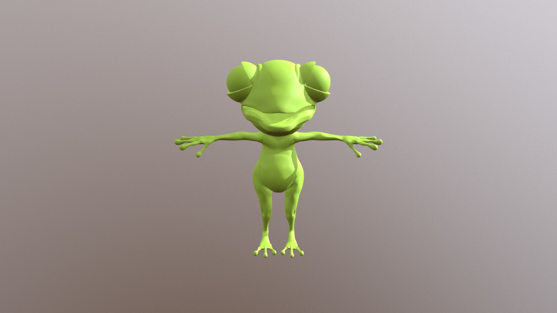 Frog - 3D model by keby [e38607a] - Sketchfab