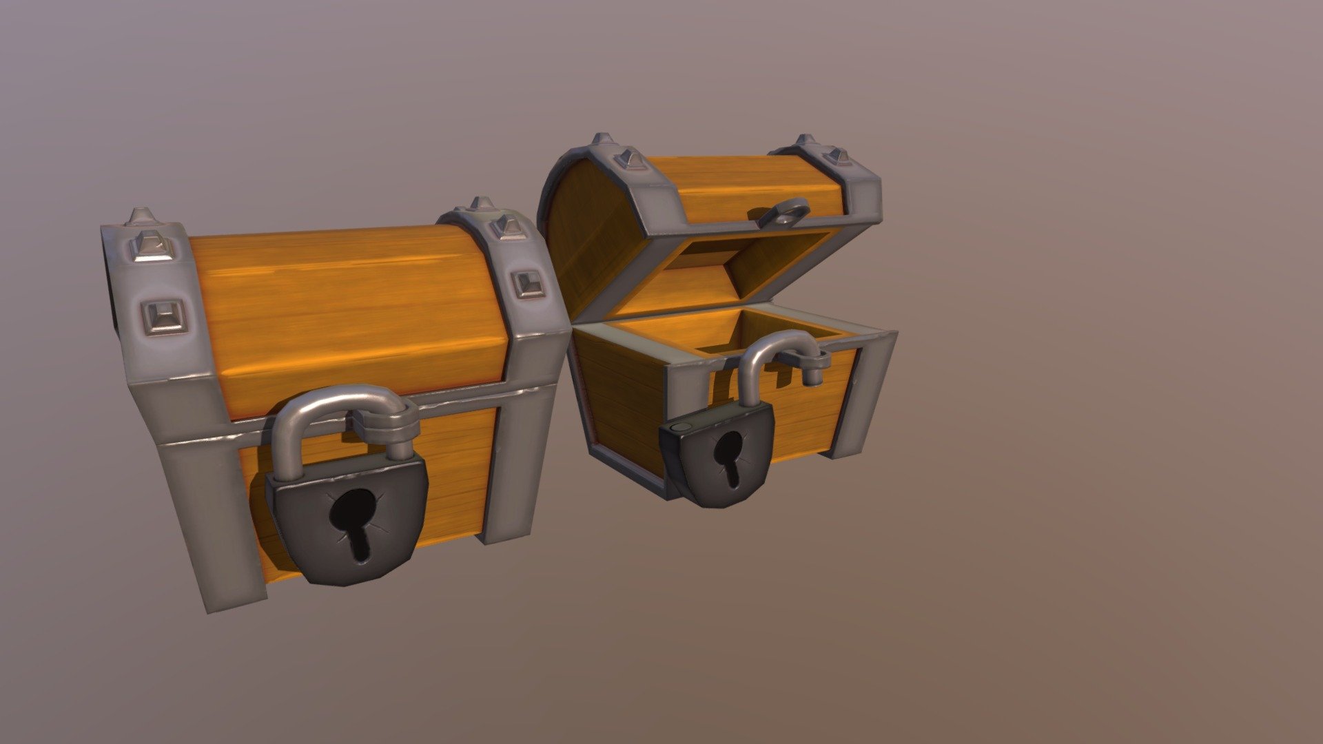 Treasure Chest - 01 - Buy Royalty Free 3D model by KennyT [e386b95 ...