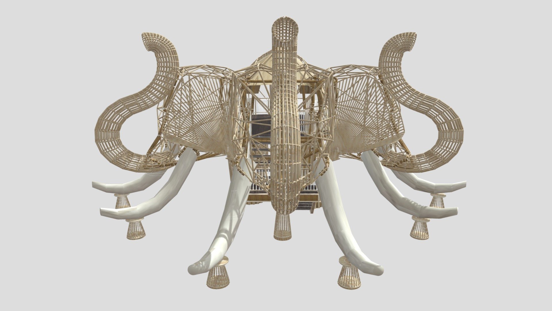 ERAWAN ELEPHAN - 3D model by ARCHCMU [e3896bb] - Sketchfab