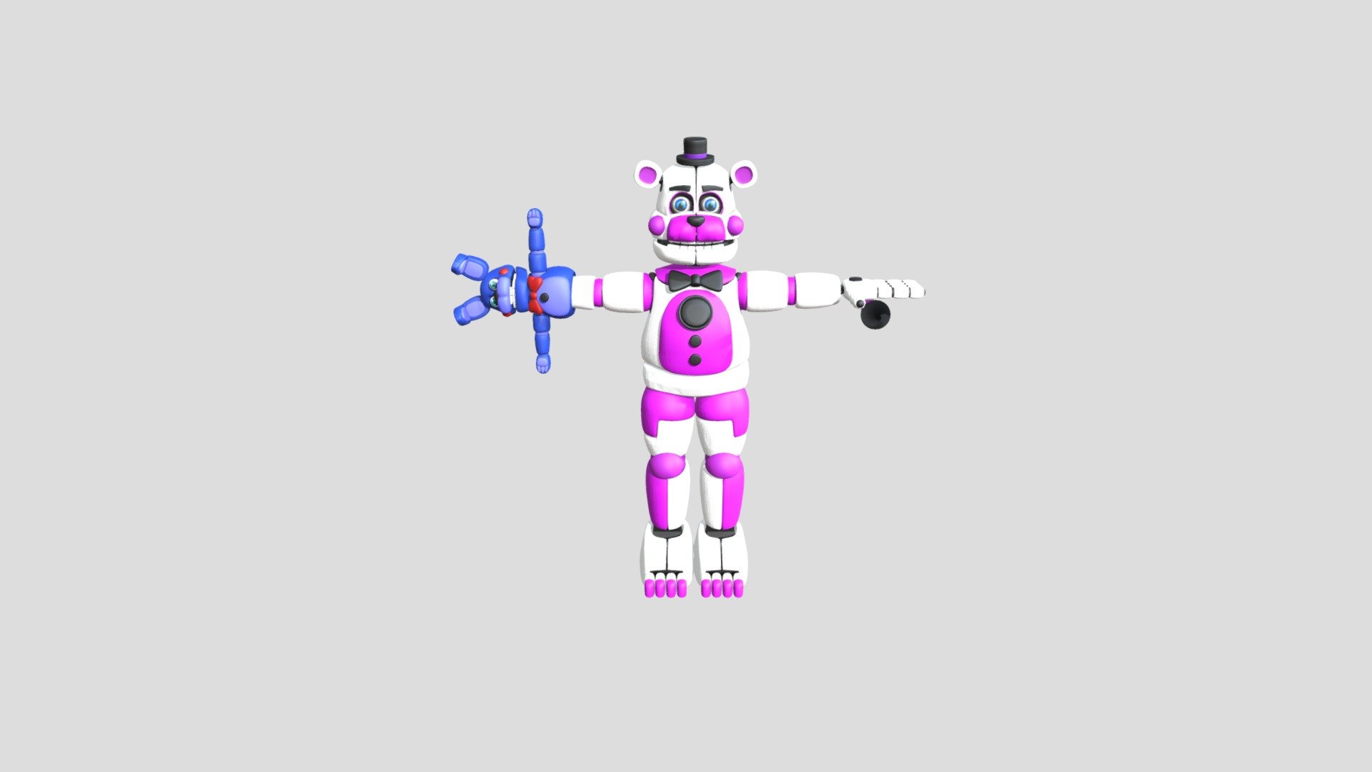 Funtime-freddy-c4d-and-blend - 3D model by moonwatcherdabest [e38a646 ...