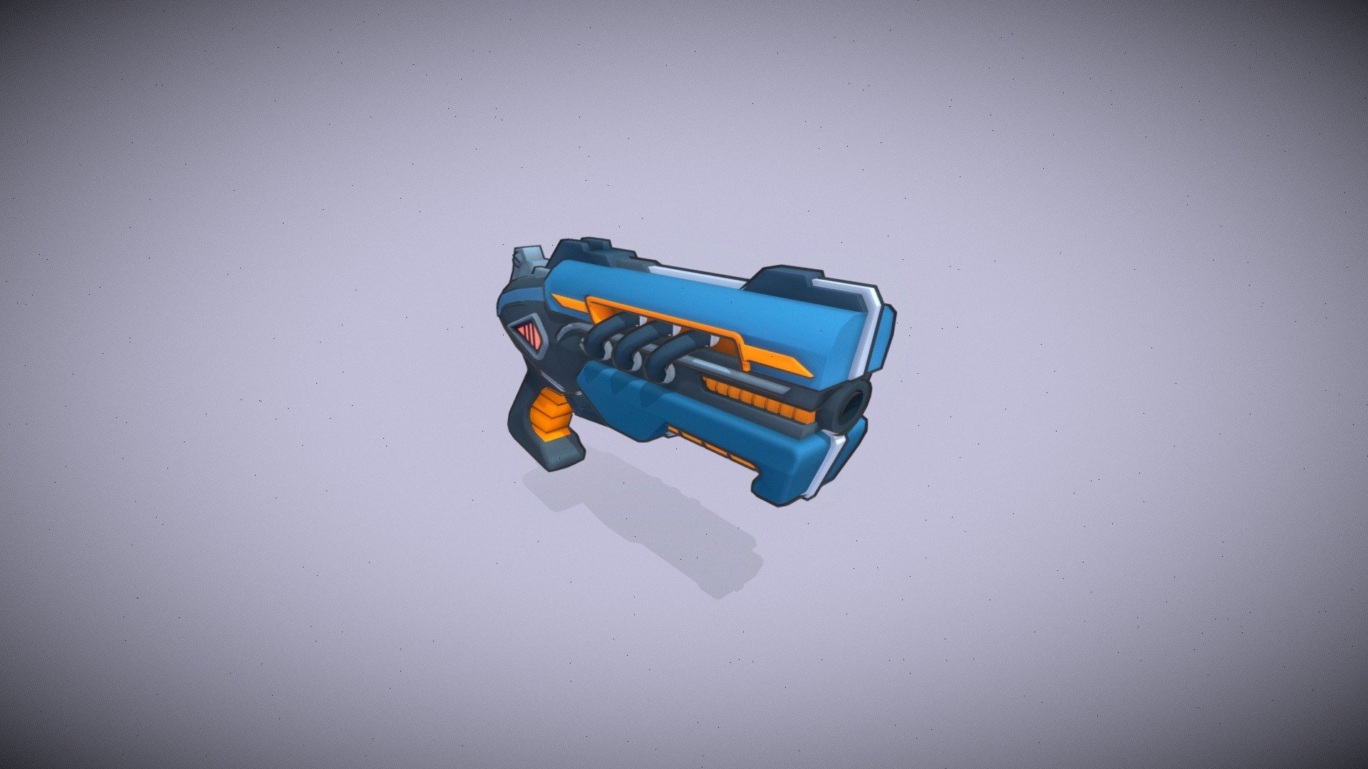 Laser Gun - 3D model by skalopendra [e38ab6f] - Sketchfab