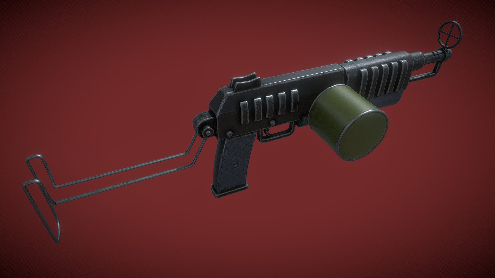 Marker Gun - Download Free 3D model by emelyarules [e38cee4] - Sketchfab